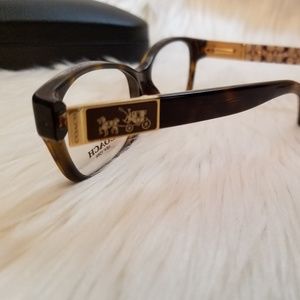Coach | Accessories | Coach Rx Eyeglasses Coach Carriage On Temples ...